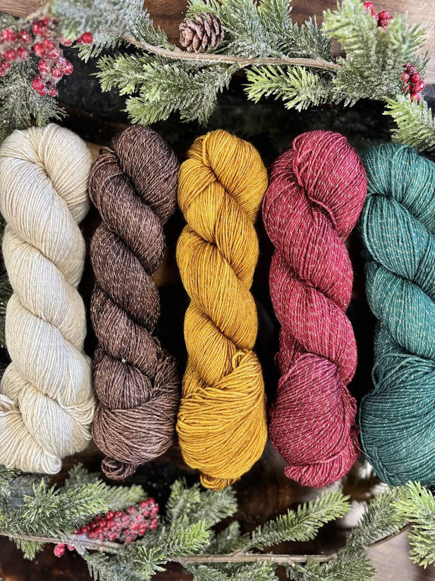 Christmas Gold Collection LIMITED EDITION - Empress Yarns – Yarn ...